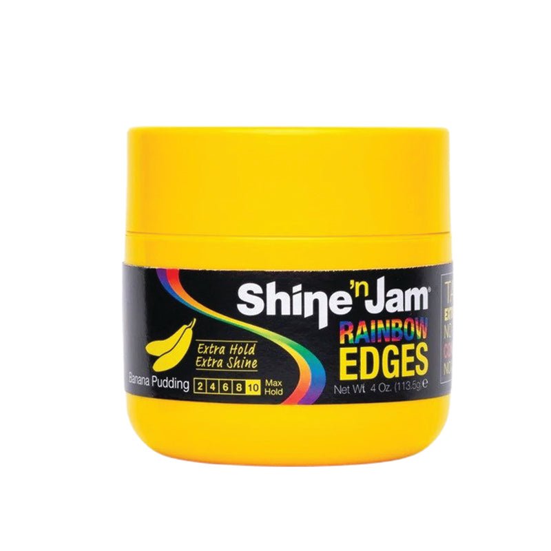 Shine N Jam Rainbow Edges - Banana Pudding Max Hold 4 Oz – Perry Barr ...