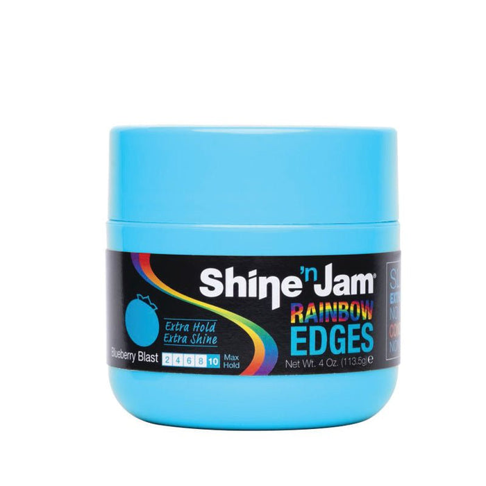 Shine N Jam Rainbow Edges - Blueberry Blast Max Hold 4 Oz – Perry Barr ...